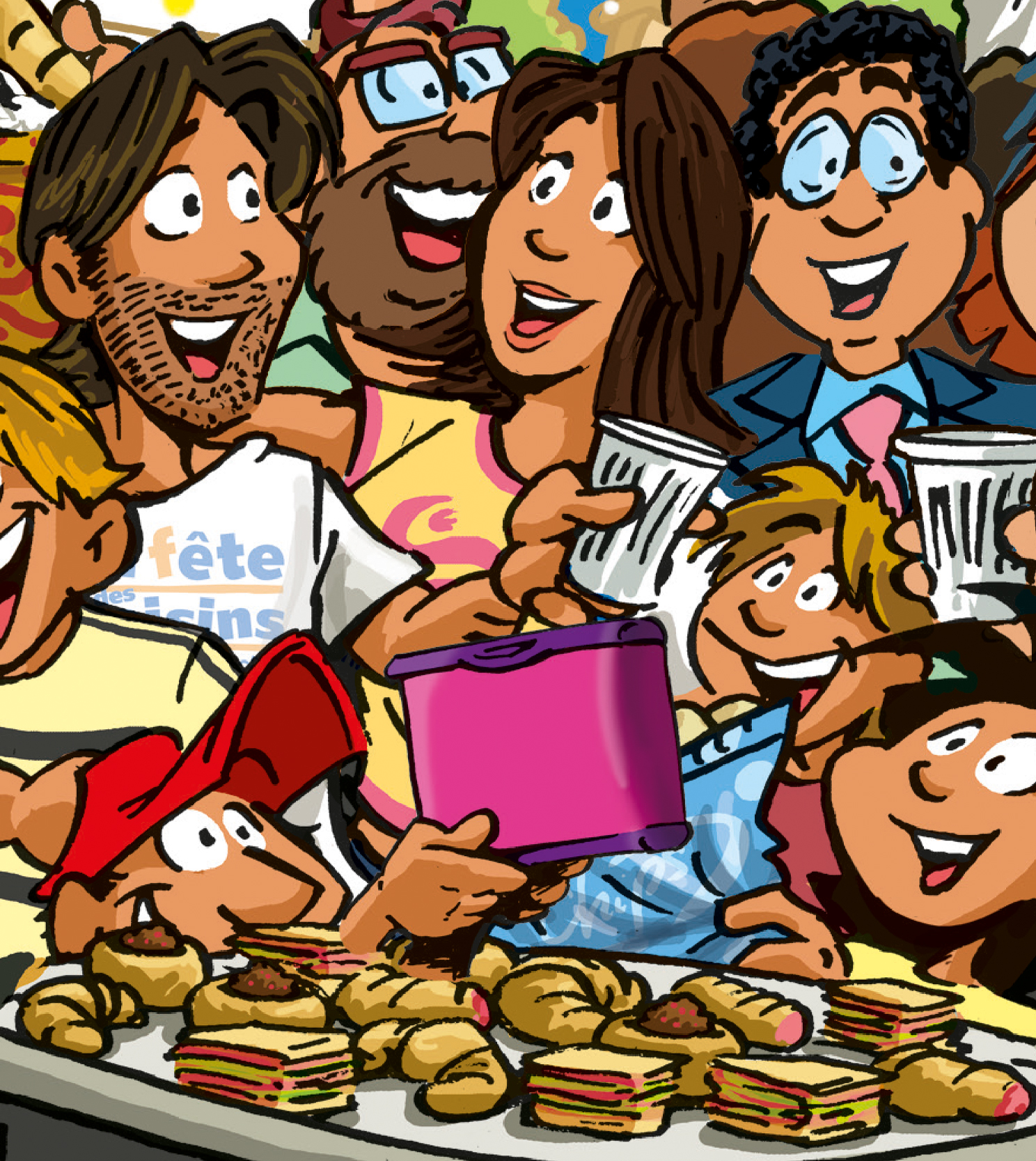 Fête des Voisins 2025 - Ville de Bourbon Lancy :Ville de Bourbon Lancy