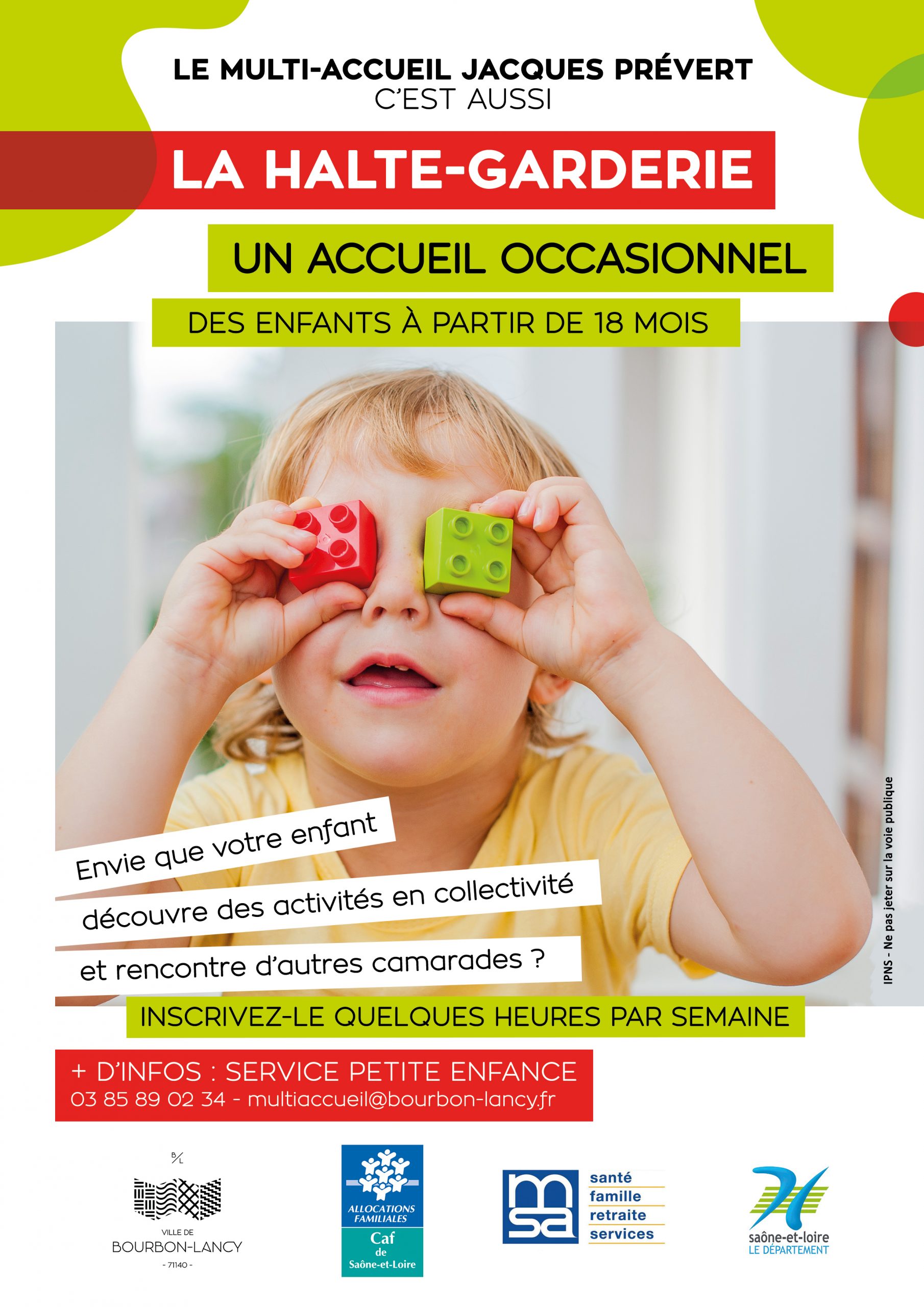 Halte-garderie - Ville de Bourbon Lancy : Ville de Bourbon Lancy