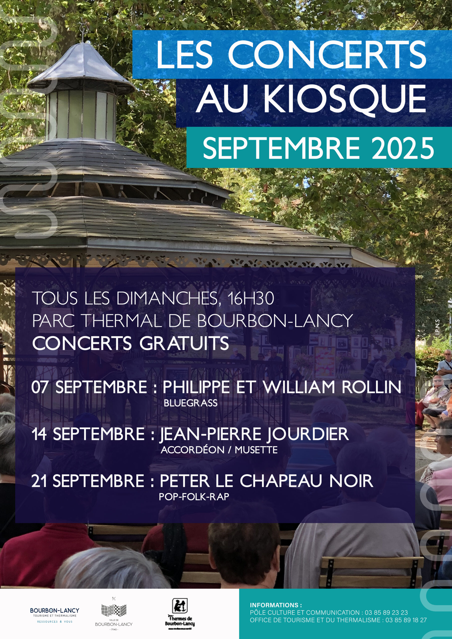 Les derniers concerts au kiosque de l'année - Ville de Bourbon Lancy ...