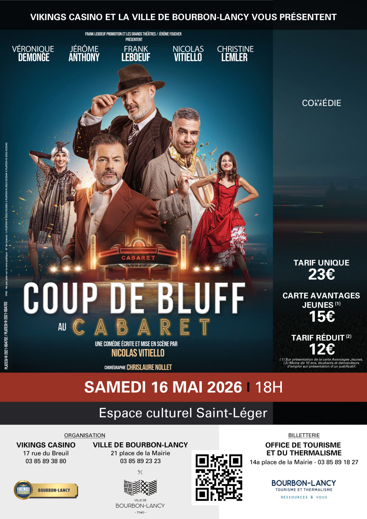 Coup de bluff au cabaret - Ville de Bourbon Lancy :Ville de Bourbon Lancy